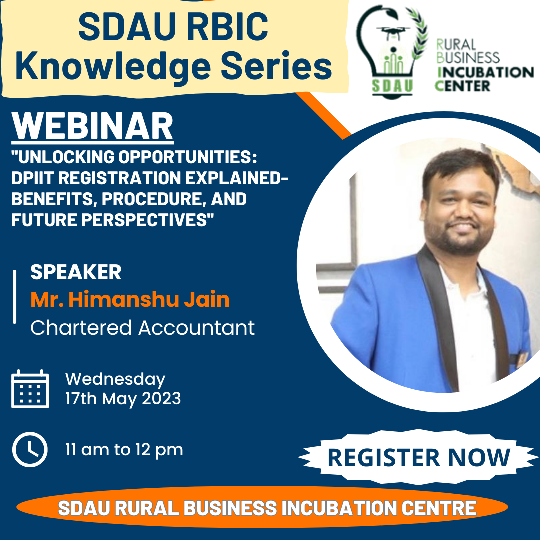 SDAU Rural Business Incubation Centre